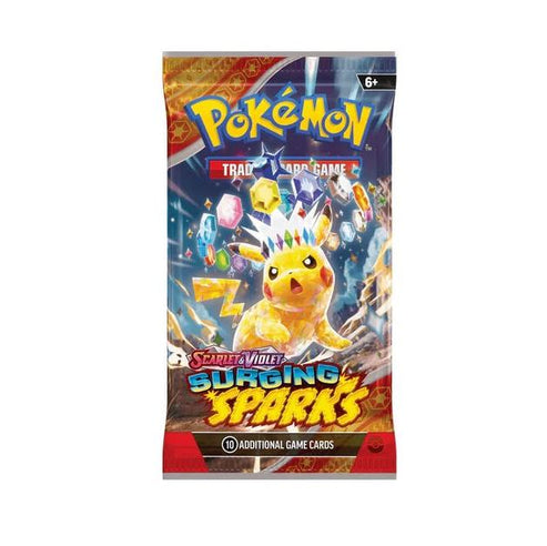 Surging Sparks Pokémon Single Pack (1 pack) – PokeGirlCC