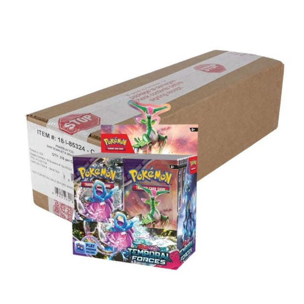 Temporal Force Pokemon Booster Box Case (6 boxes) – PokeGirlCC